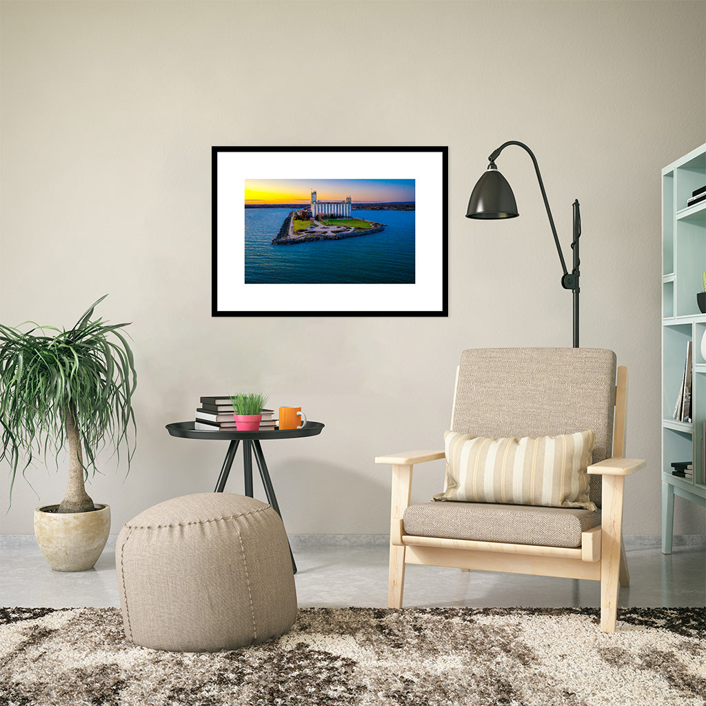 Millennium Morning - Aerial photo of Collingwood, Ontario's Millennium ...